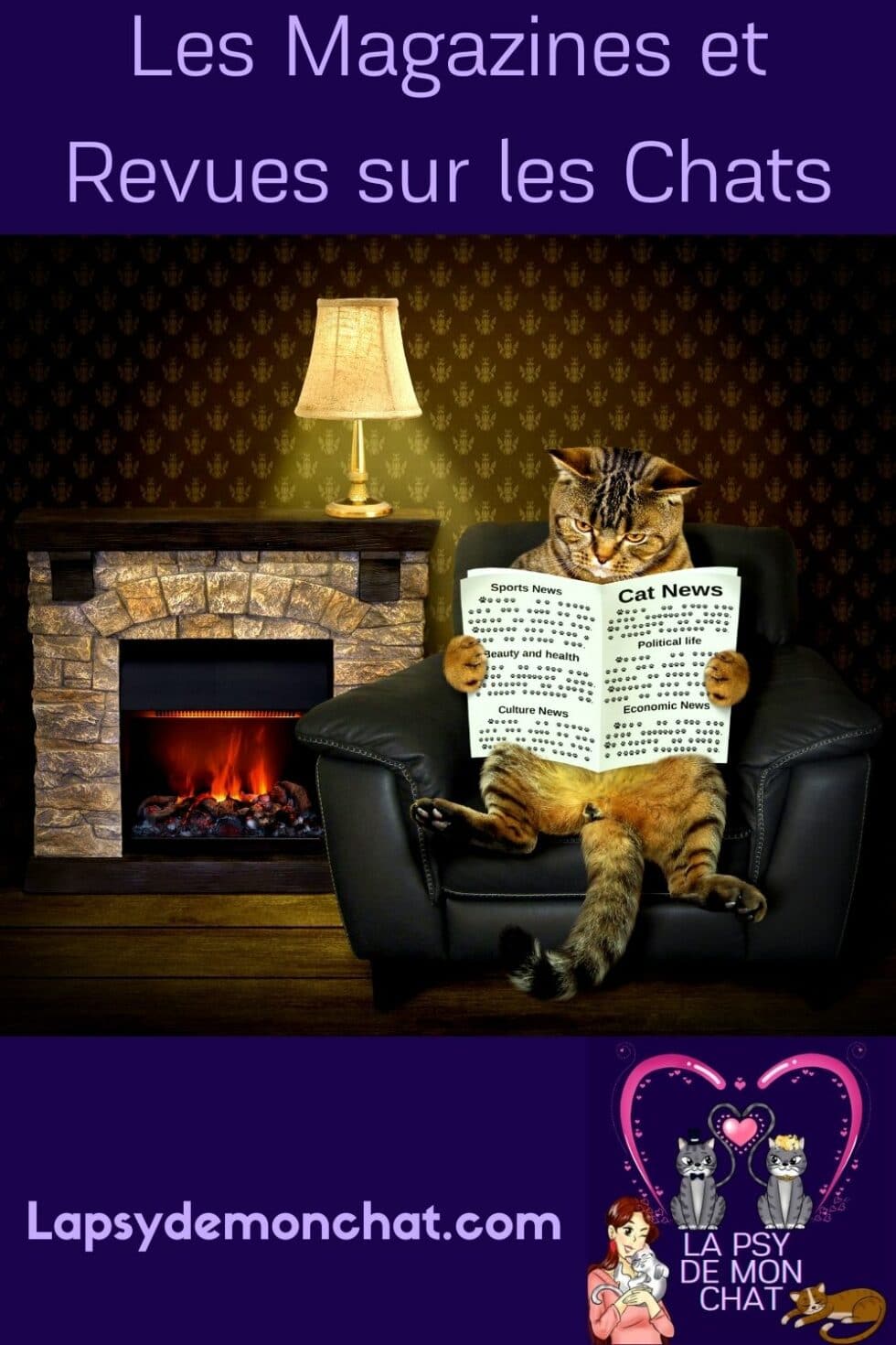 Les magazines et revues sur les chats - La Psy de mon chat