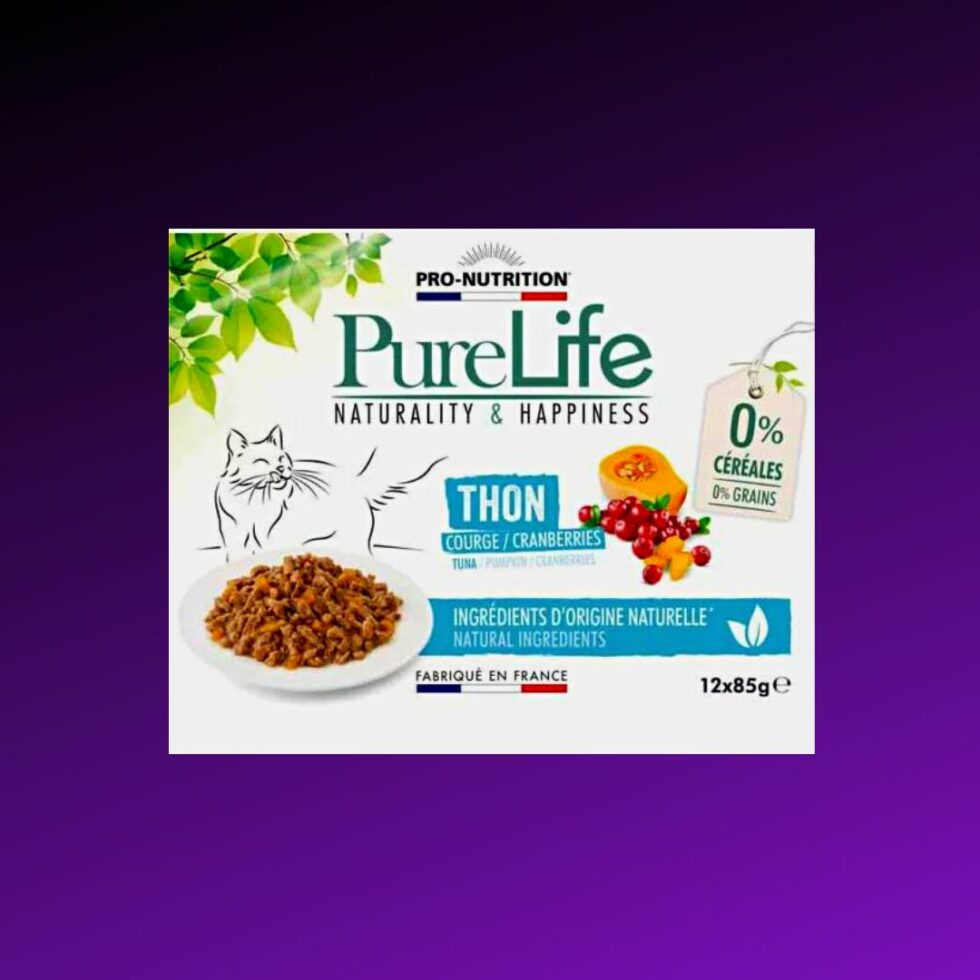Pro-Nutrition : Croquettes et pâtées pour chat de la gamme Pure Life ...